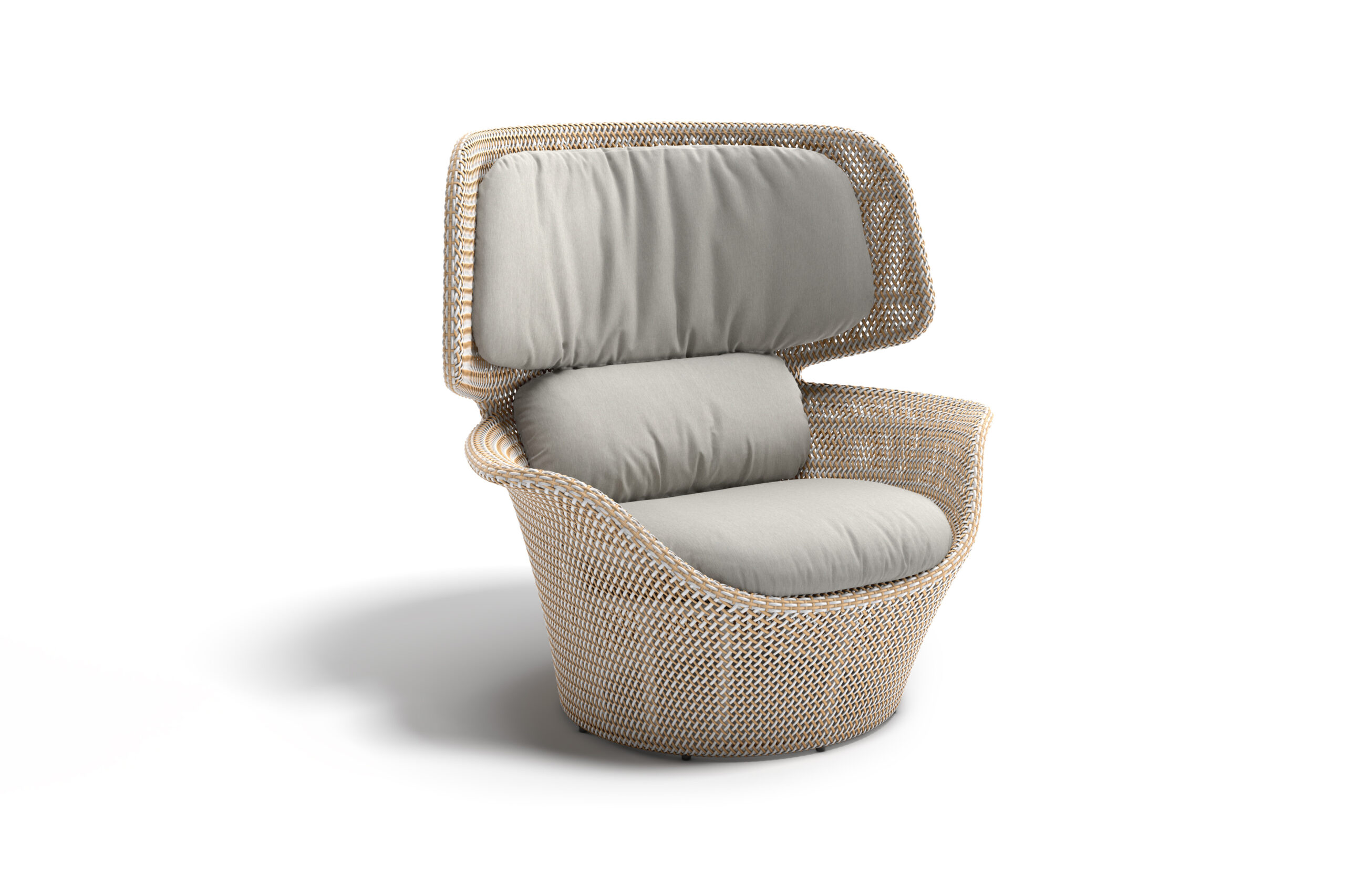 DEDON SEASHELL Hochlehner inkl Dry+ Sitz- und Rückenkissen - Traumwerk